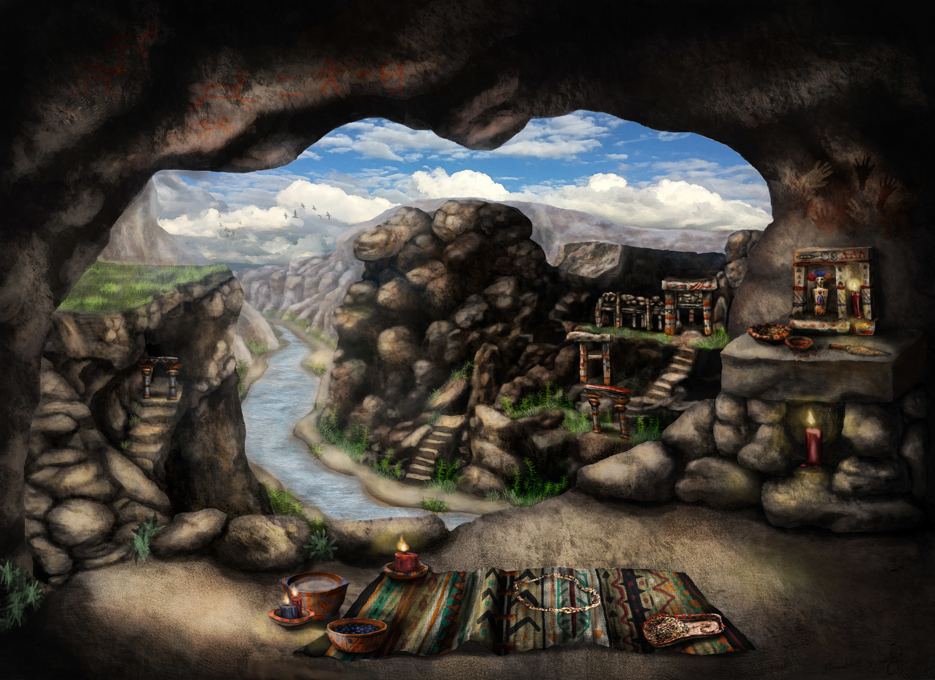 ArtStation - The Cave Ritual