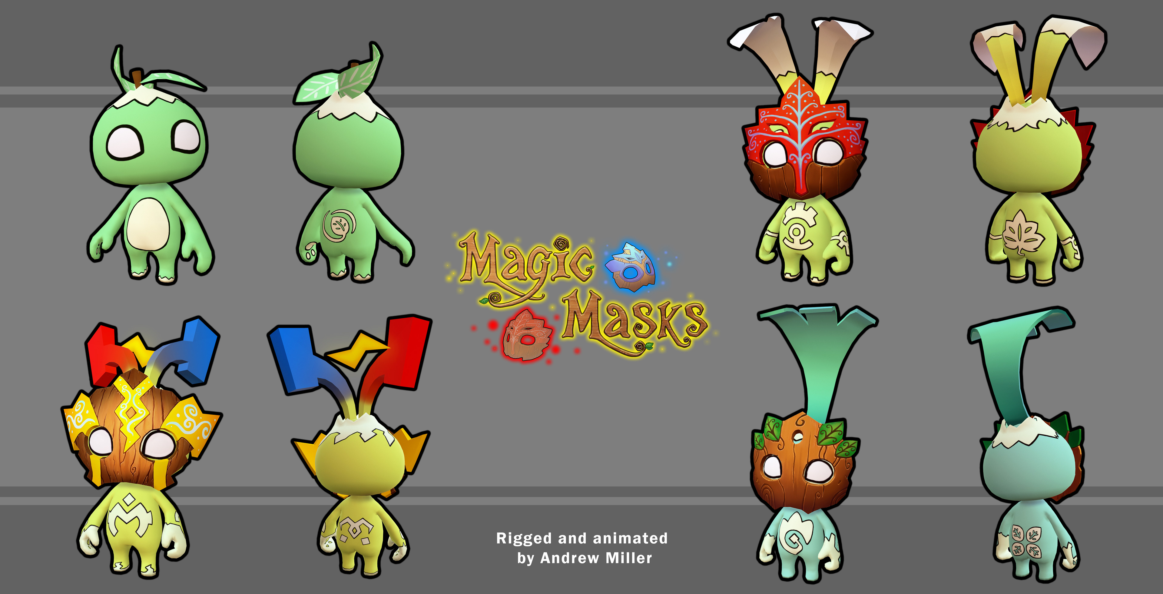 Yulong(TOBBY) Tao - Magic_Masks_2D&3D_Art