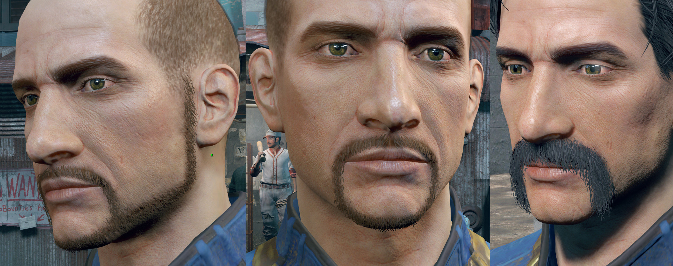 Charles Kim - Fallout 4 Character Creation Hair and Facial Hair