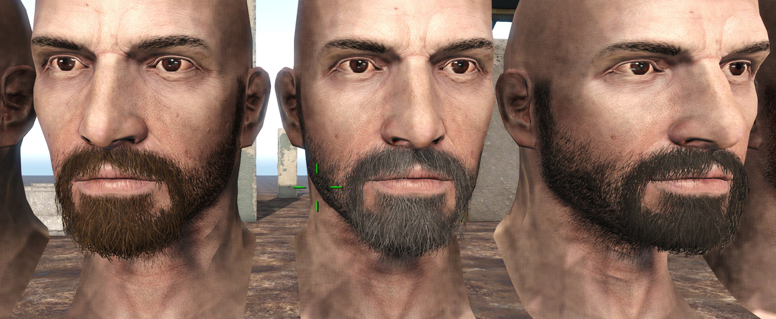 Charles Kim - Fallout 4 Character Creation Hair and Facial Hair