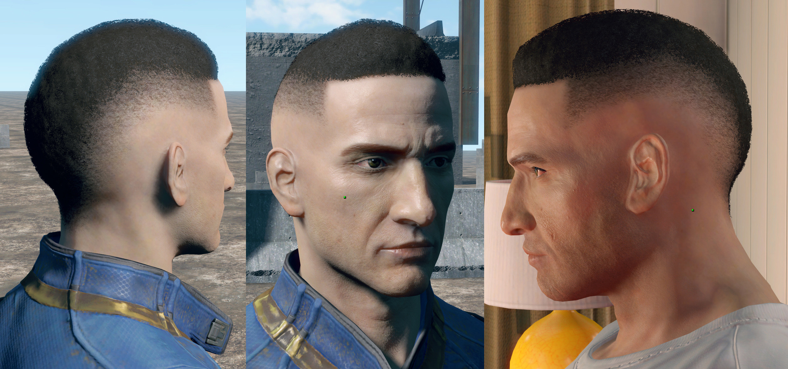 Charles Kim - Fallout 4 Character Creation Hair and Facial Hair
