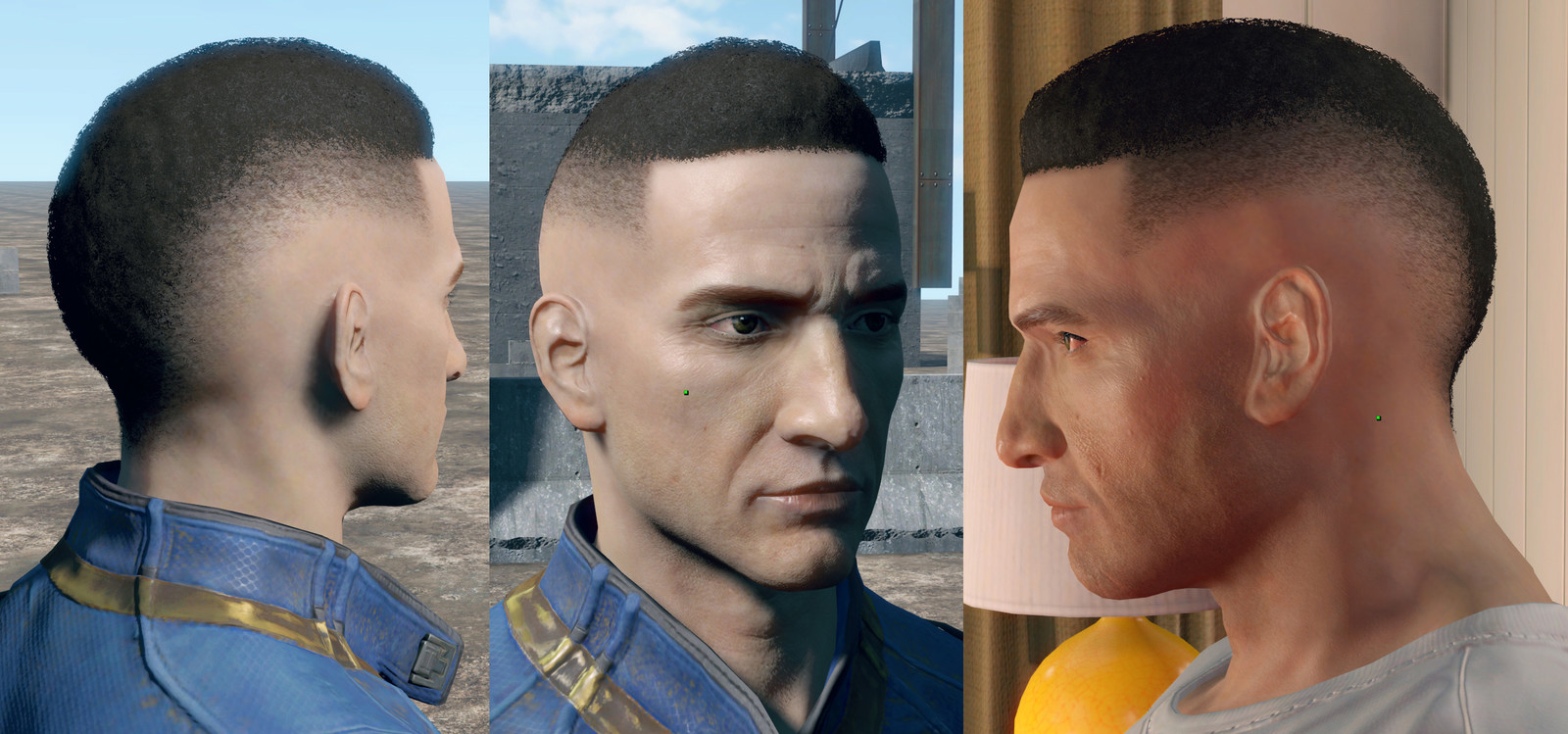 Charles Kim - Fallout 4 Character Creation Hair and Facial Hair
