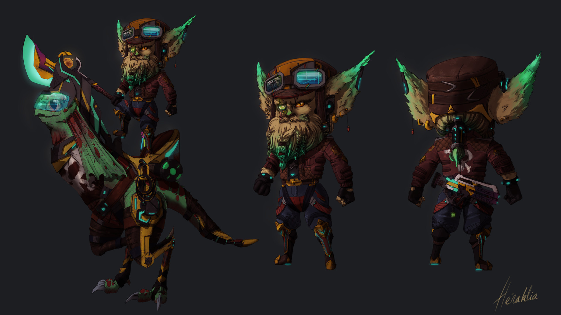ArtStation - Space Pirate Kled