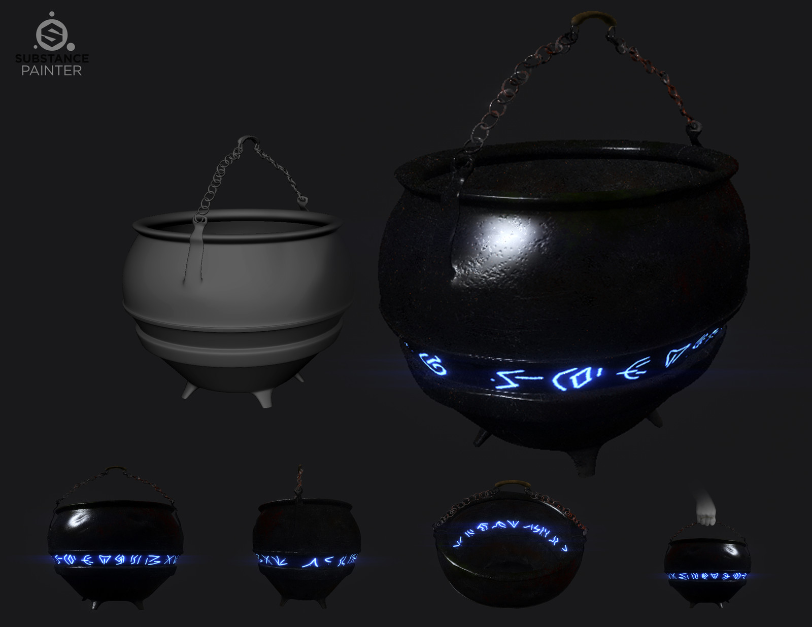 Stephen Bolger - Handheld Witches Cauldron