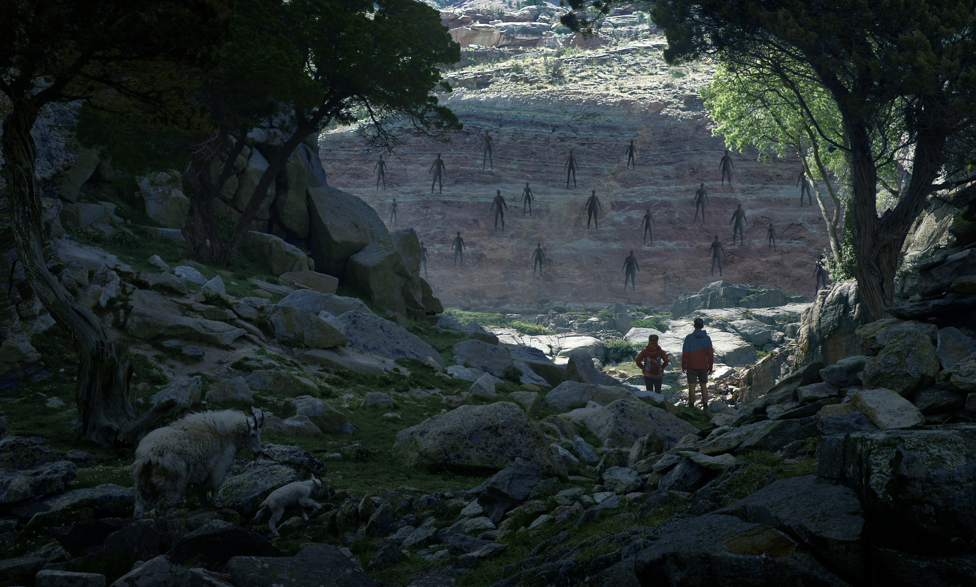 ArtStation - The Enigma of Amigara Fault