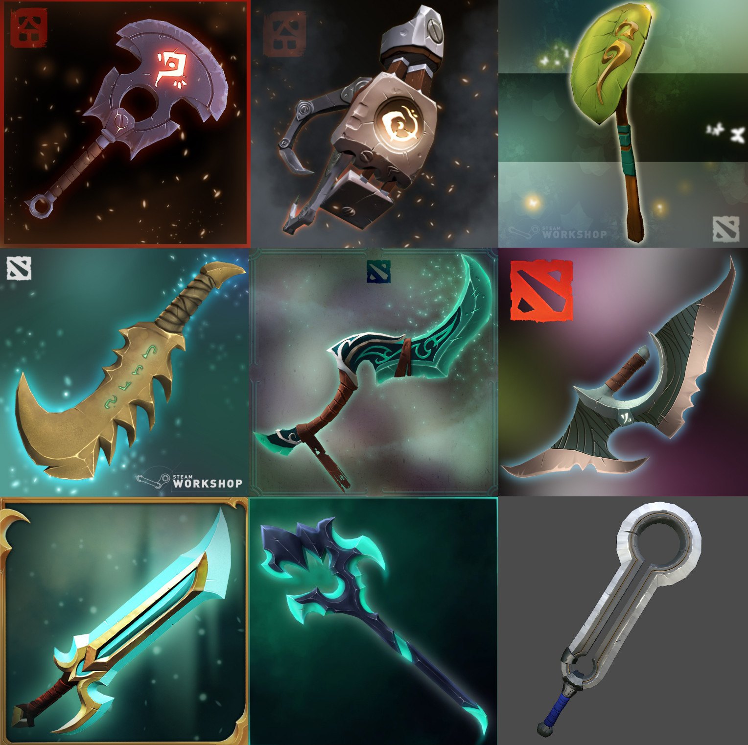 ArtStation - DOTA2 items