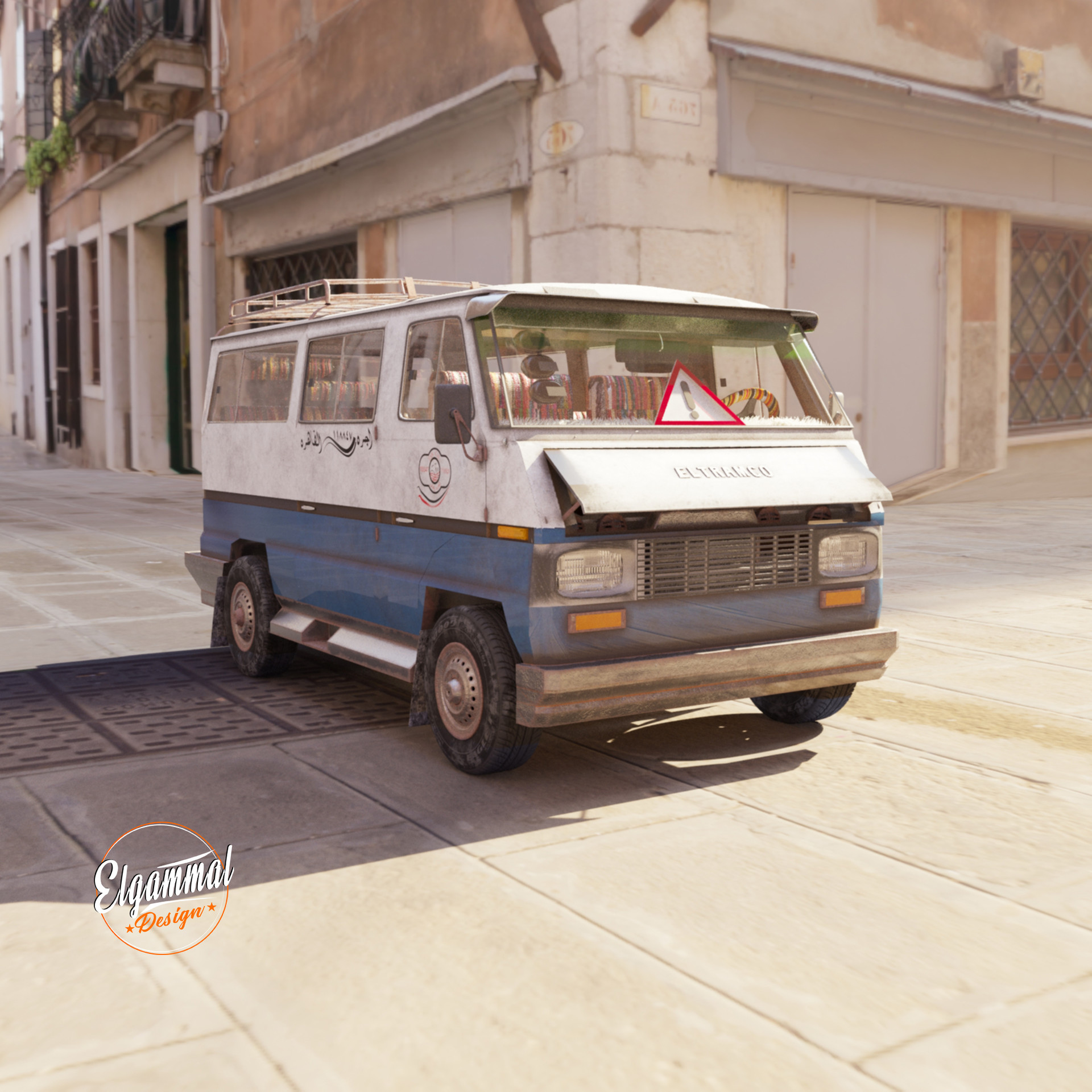 ArtStation - eltramco minibus