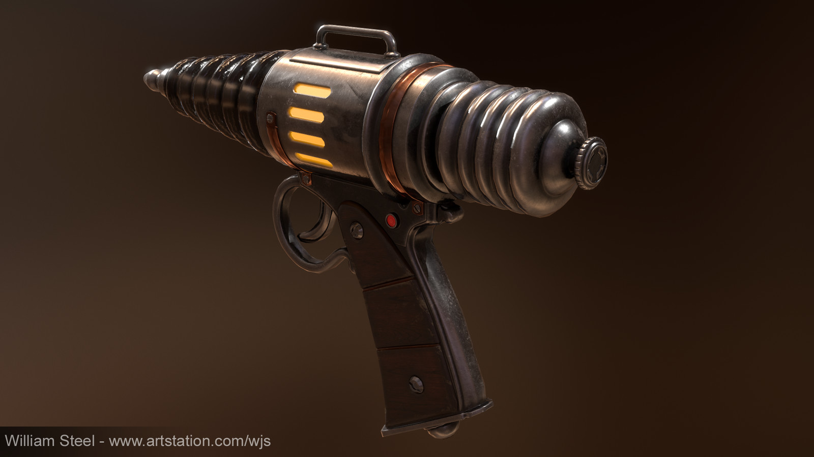 Will Steel - Retro-Futuristic Ray Gun