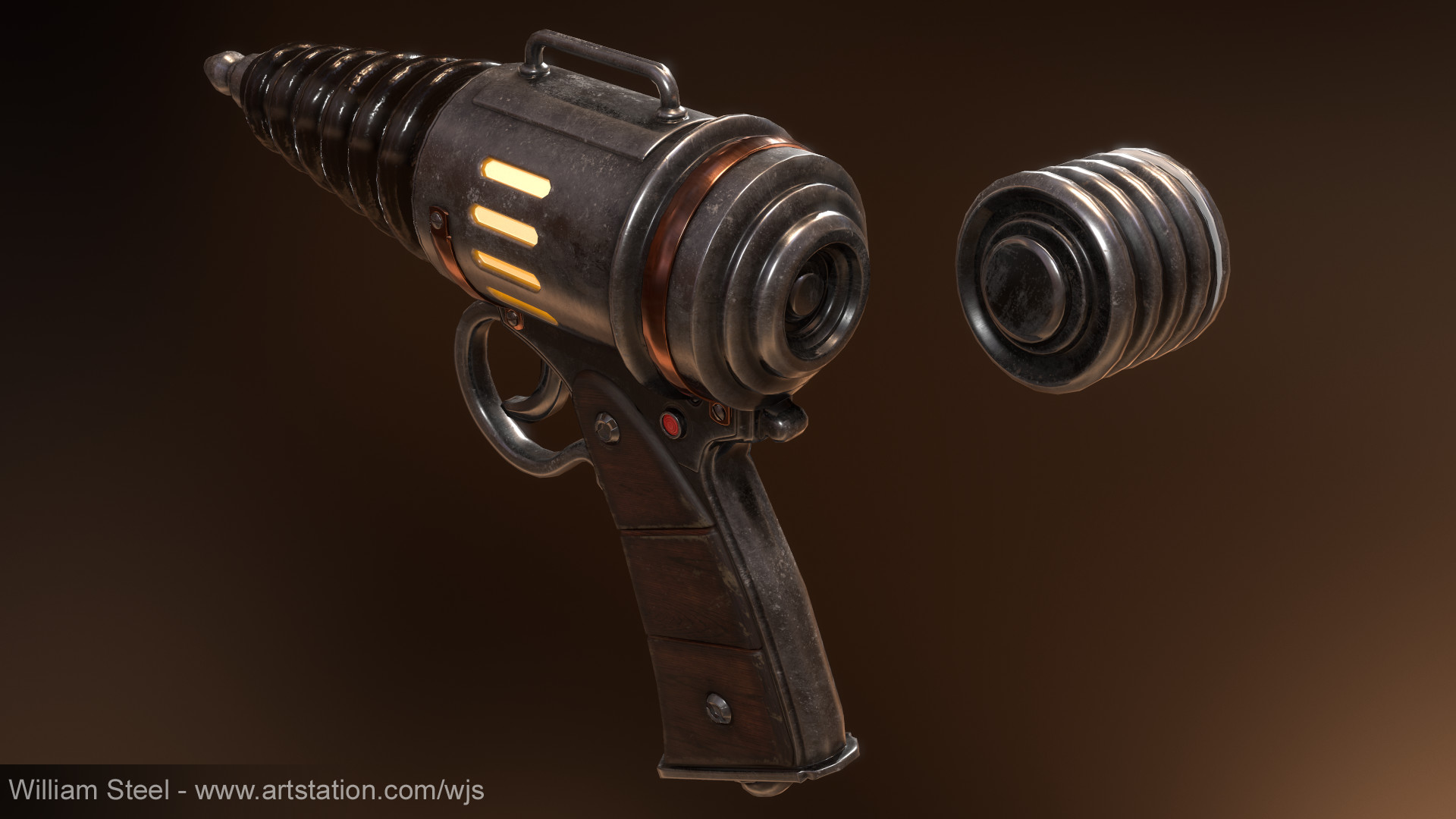 Will Steel - Retro-Futuristic Ray Gun