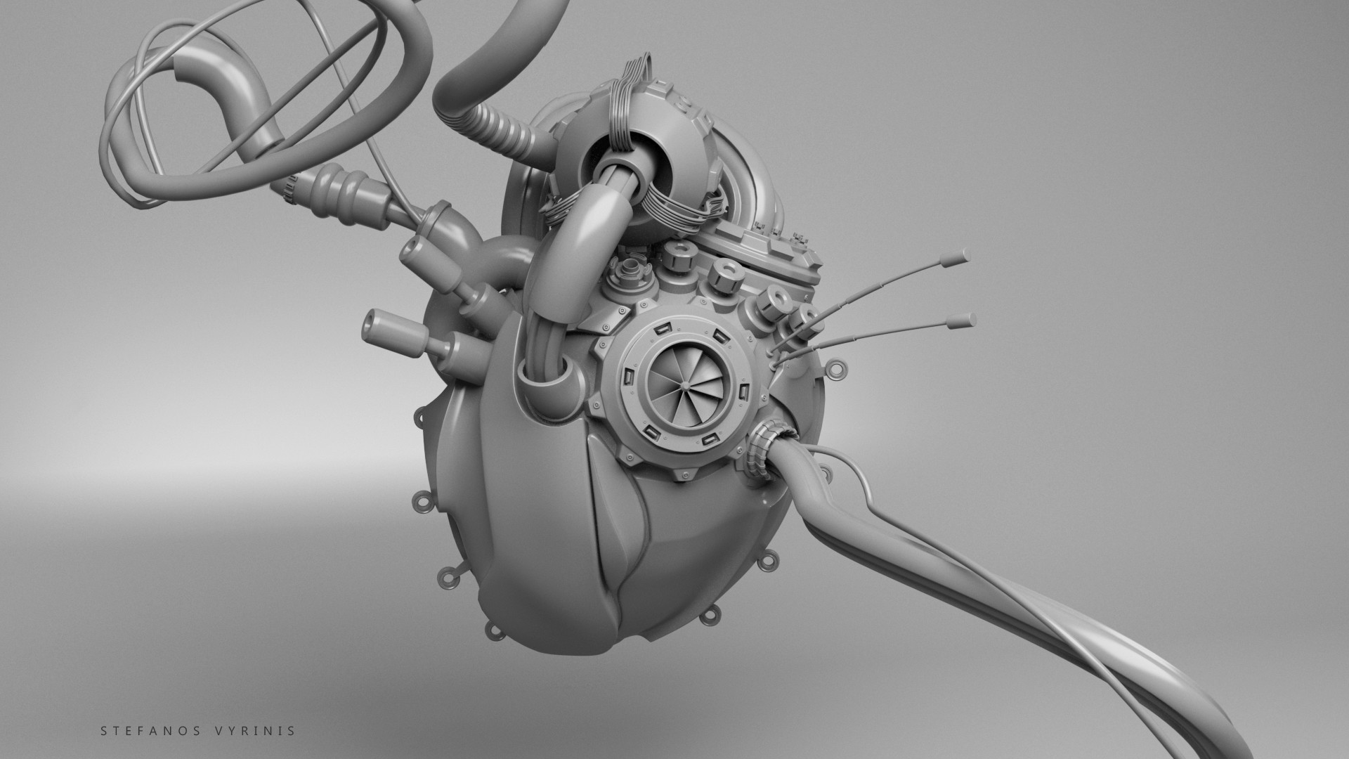 ArtStation - Cyber heart