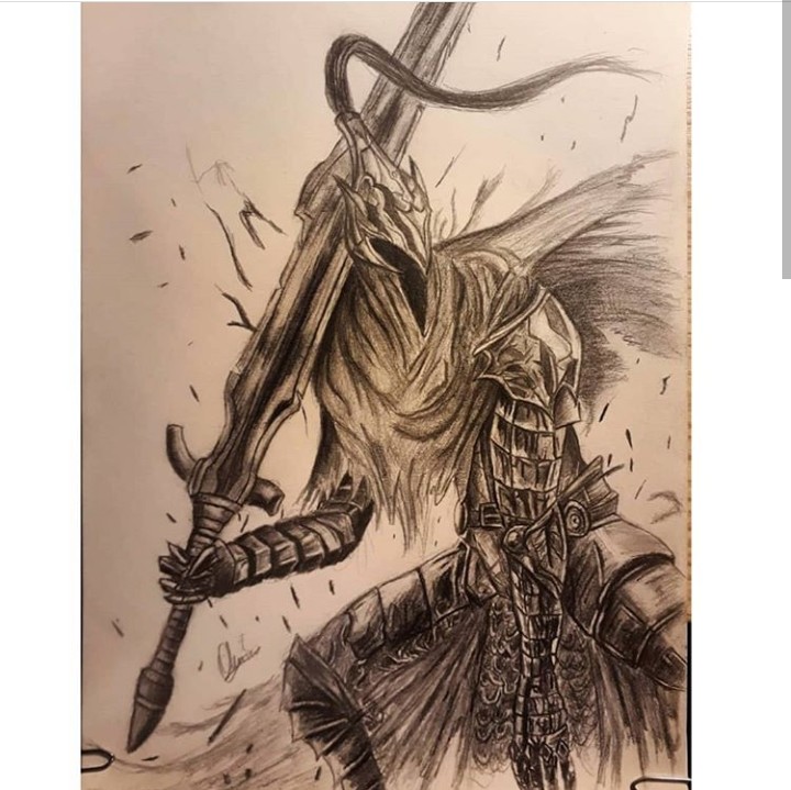 ArtStation - Legendary Wolf Knight Artorias