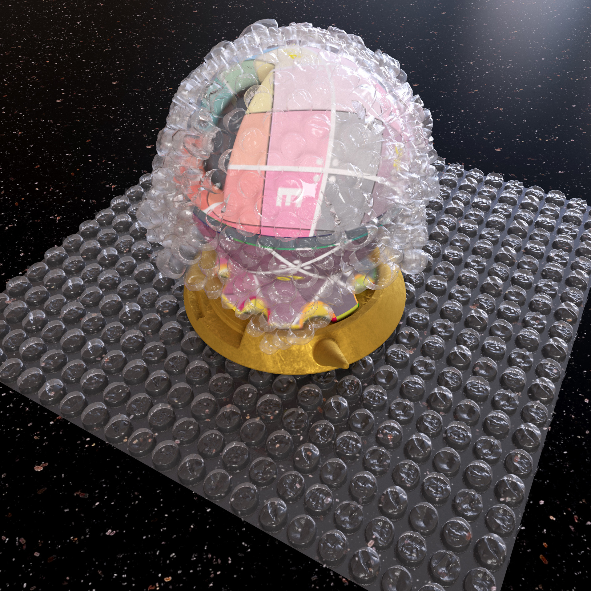 ArtStation - Buble Wrap displacemant