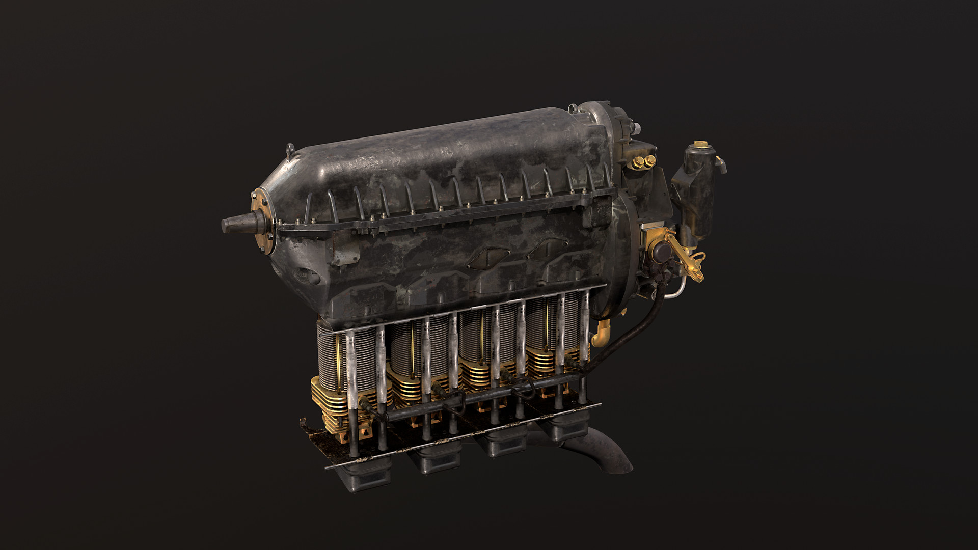 George Shevchenko - De Havilland Gipsy Major Engine for Tigermoth Plane ...