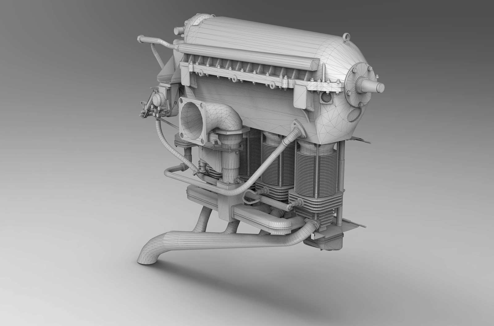 George Shevchenko - De Havilland Gipsy Major Engine for Tigermoth Plane ...