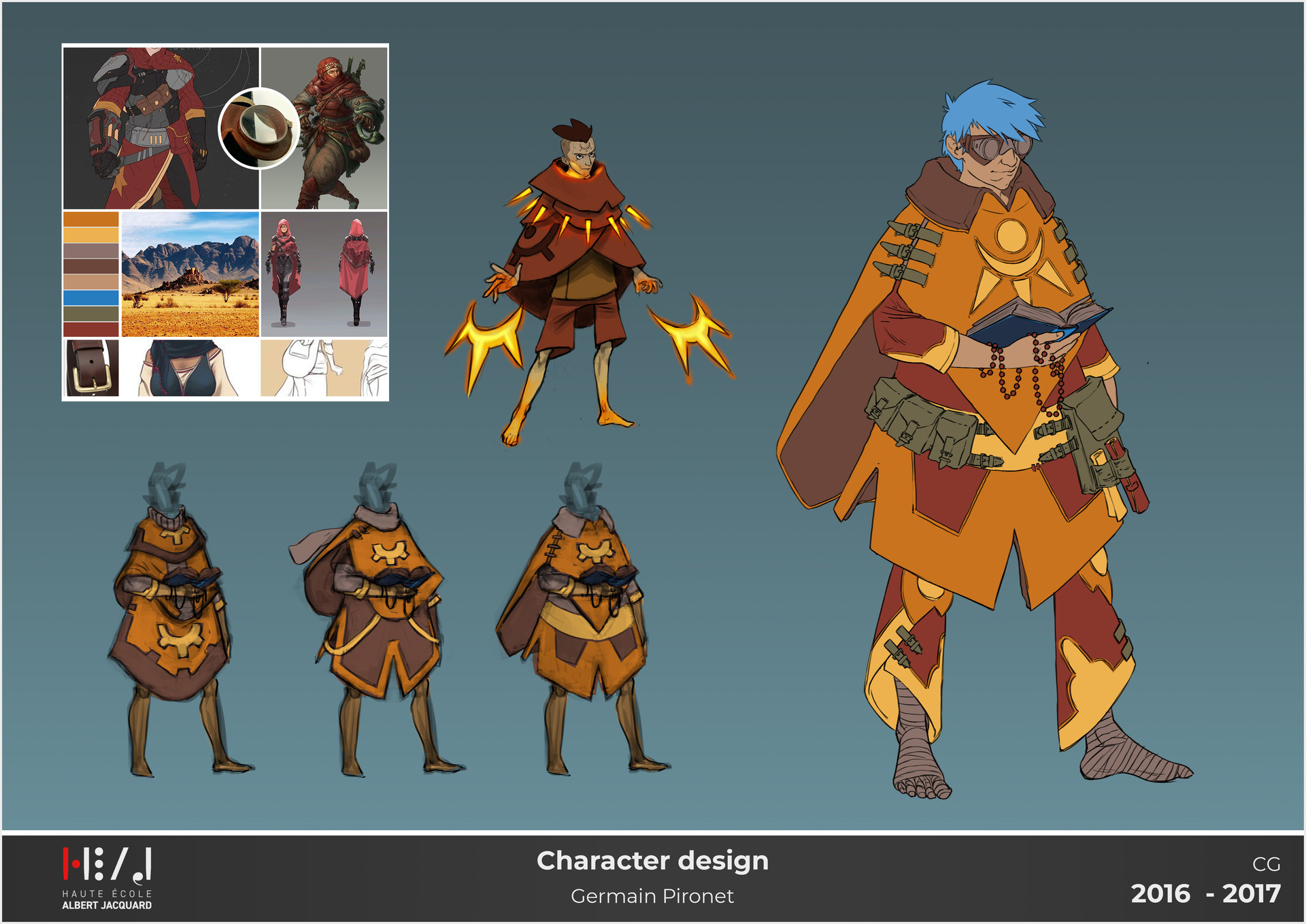 ArtStation - Character concept - Desert Wizard