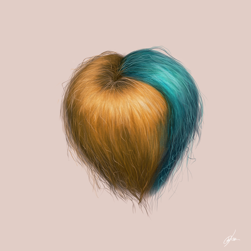 ArtStation - Hair Study