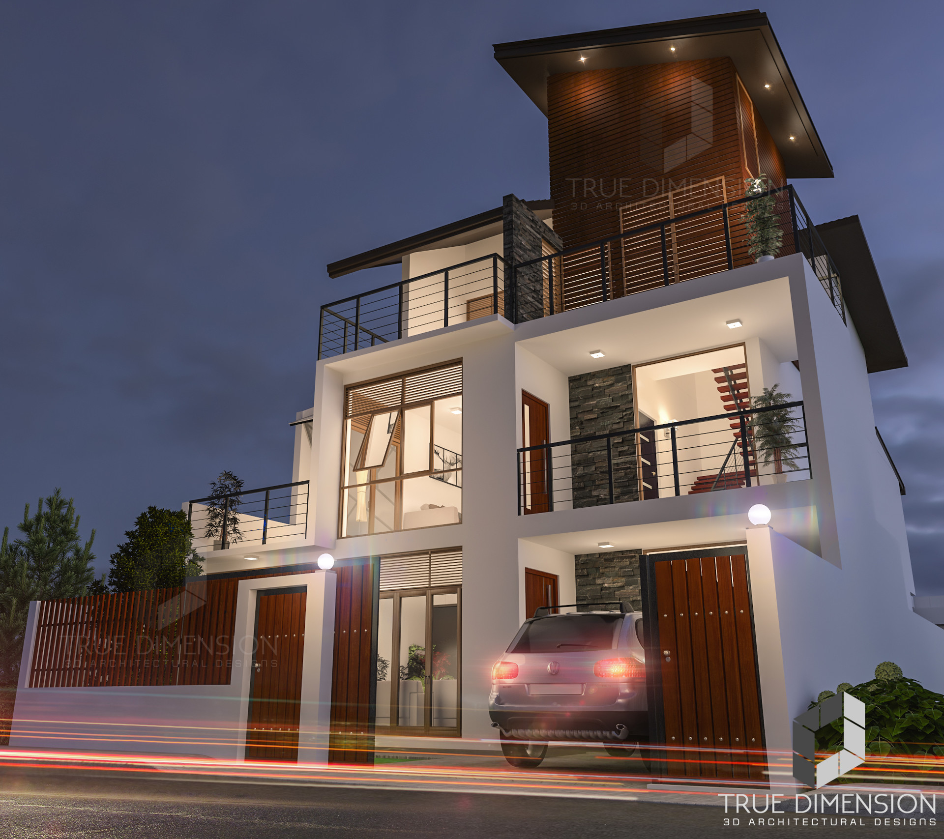 ArtStation - Sri Lankan House - Exterior Render