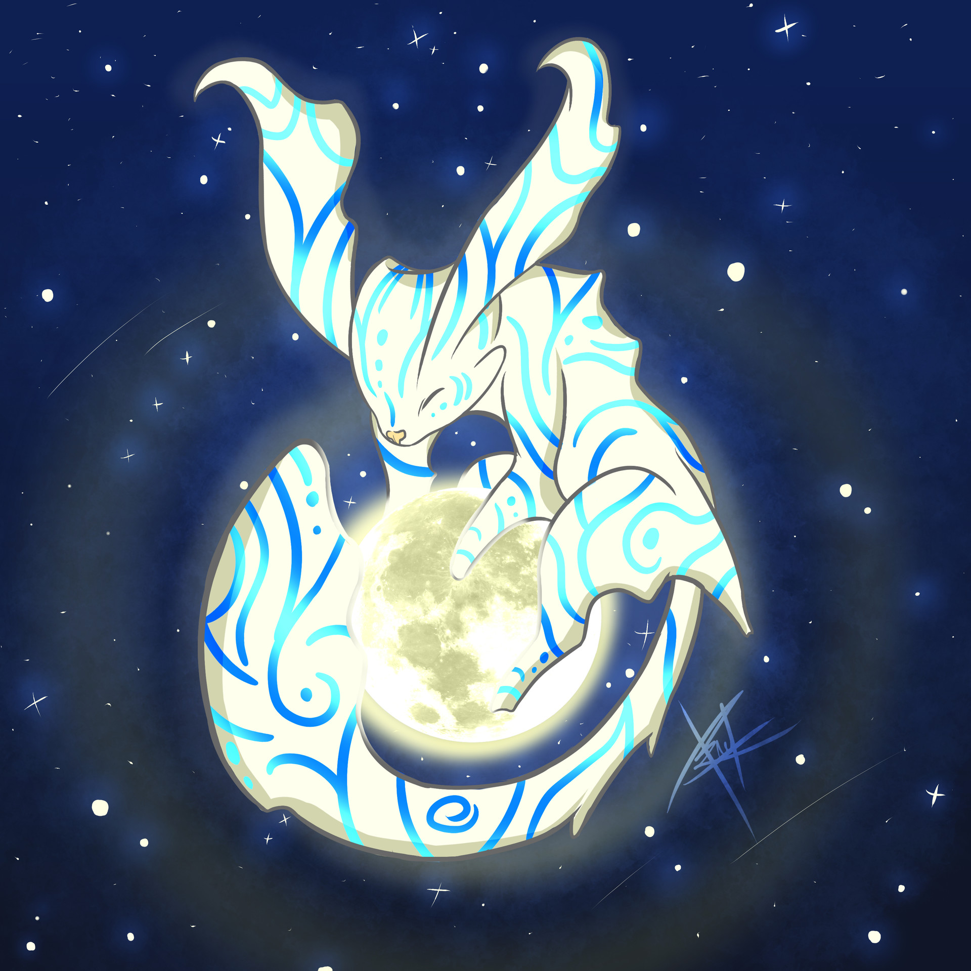 ArtStation - Guardian of the Moon