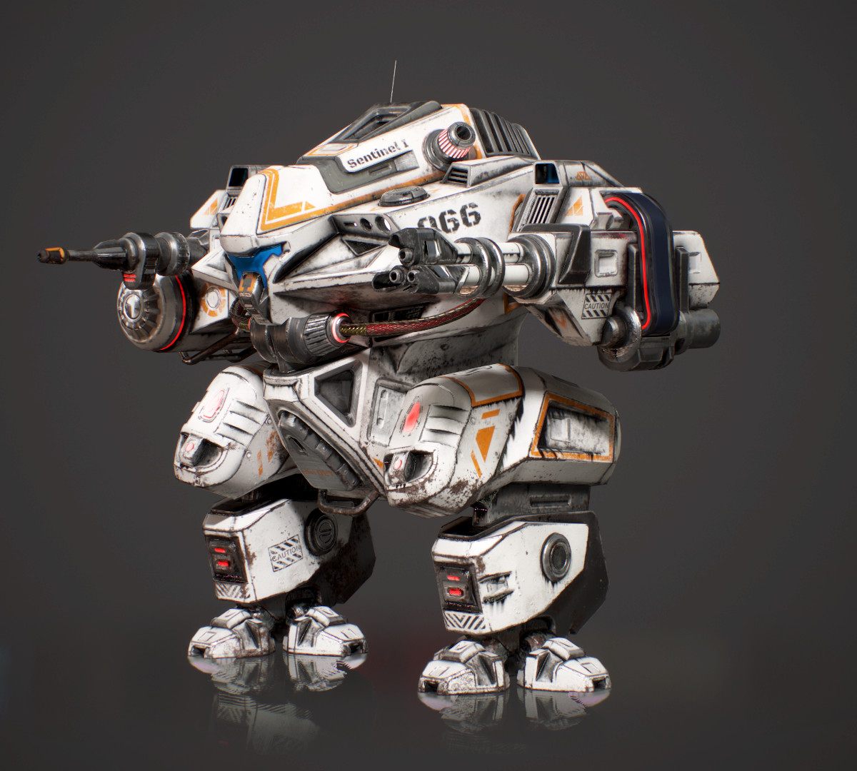 ArtStation - Mech Sentinel I