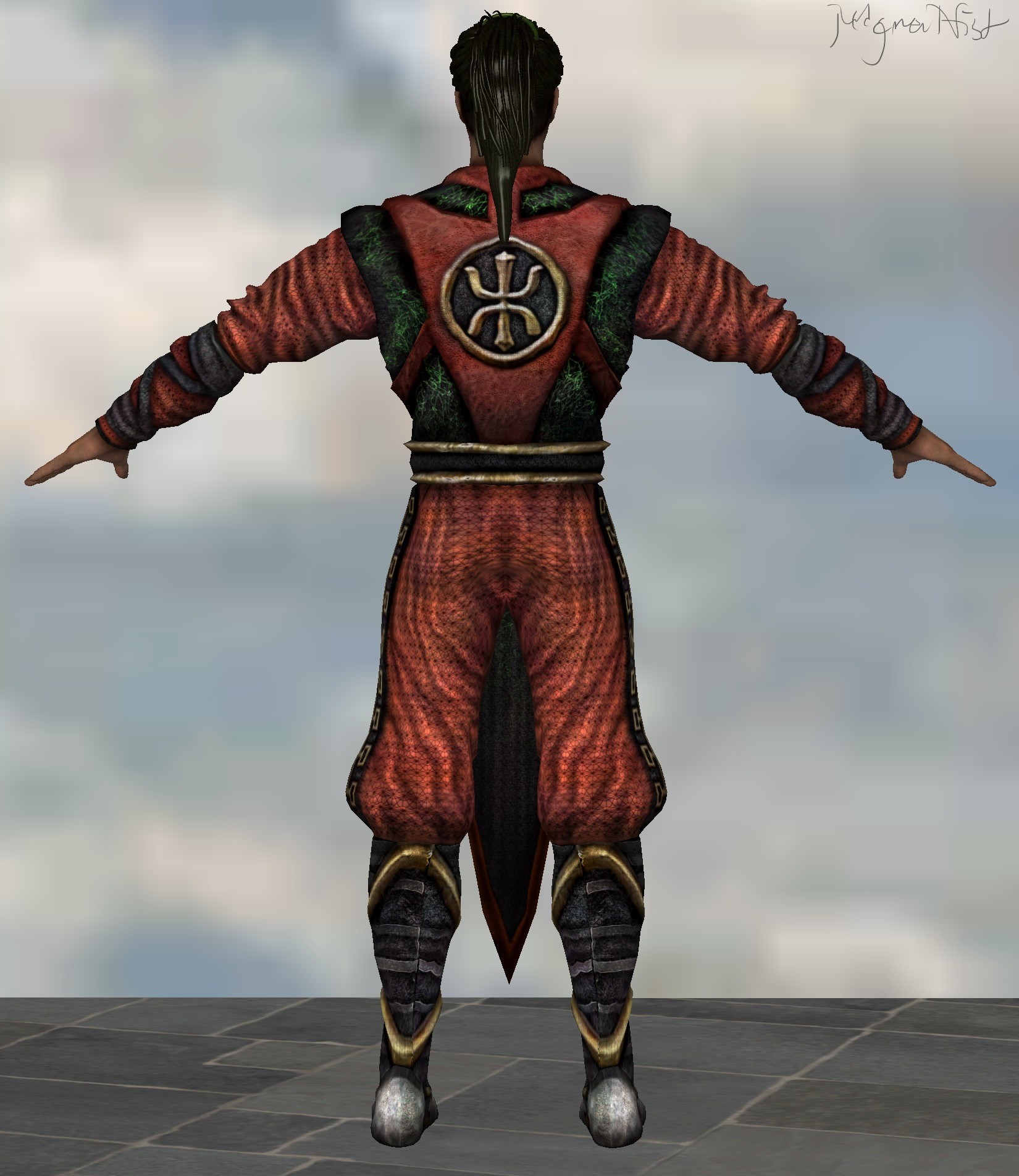 Ermac Mortal Kombat 9 Alt Costume