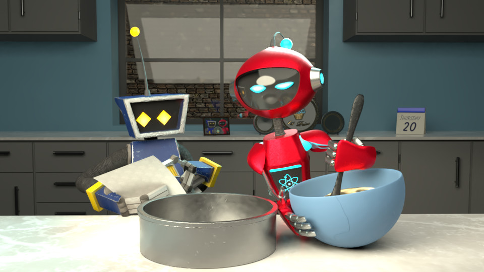 Carmen Sims - Kitchen Cake-Tastrophe! - Solo Animation Project