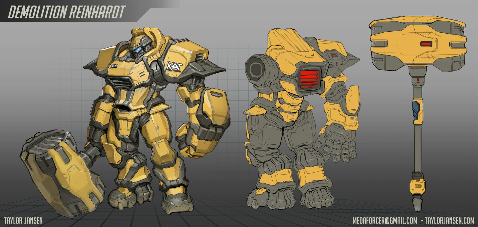 ArtStation - Demolition Reinhardt