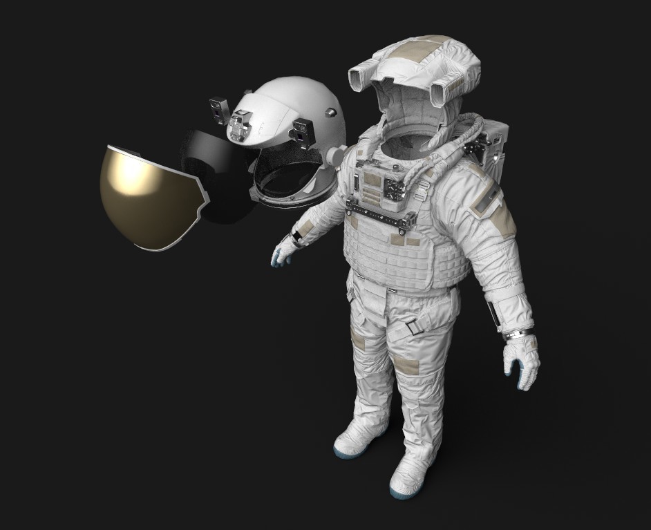 Kun Dong - Tactical EMU - GAC Mk 3 - 'Boundary' for PS4 边境计划 宇航服