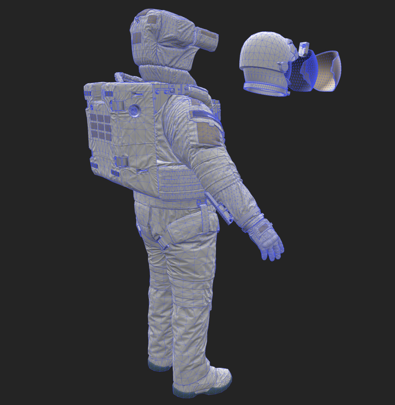 Kun Dong - Tactical EMU - GAC Mk 3 - 'Boundary' for PS4 边境计划 宇航服