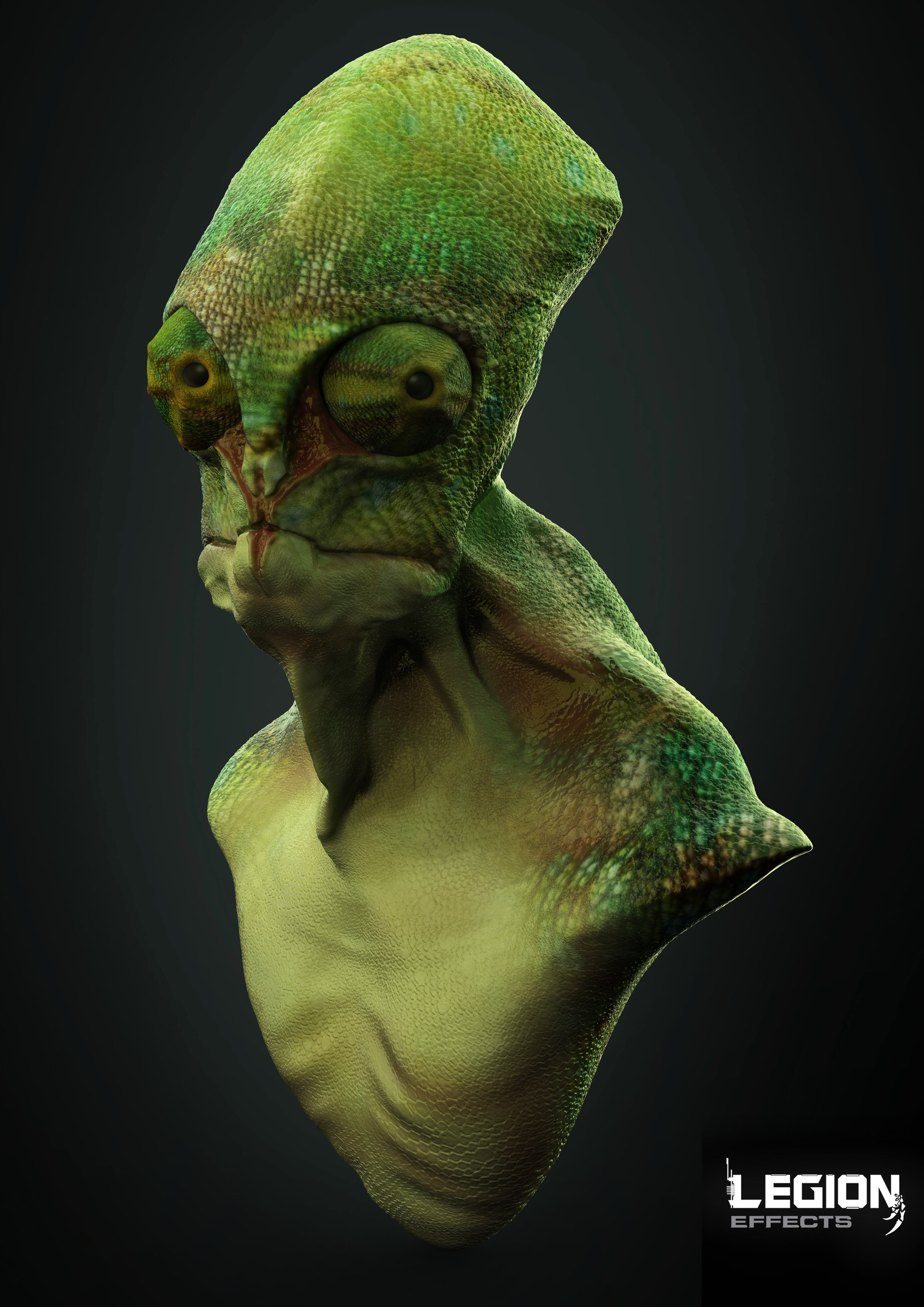 ArtStation - Creatures -chameleon