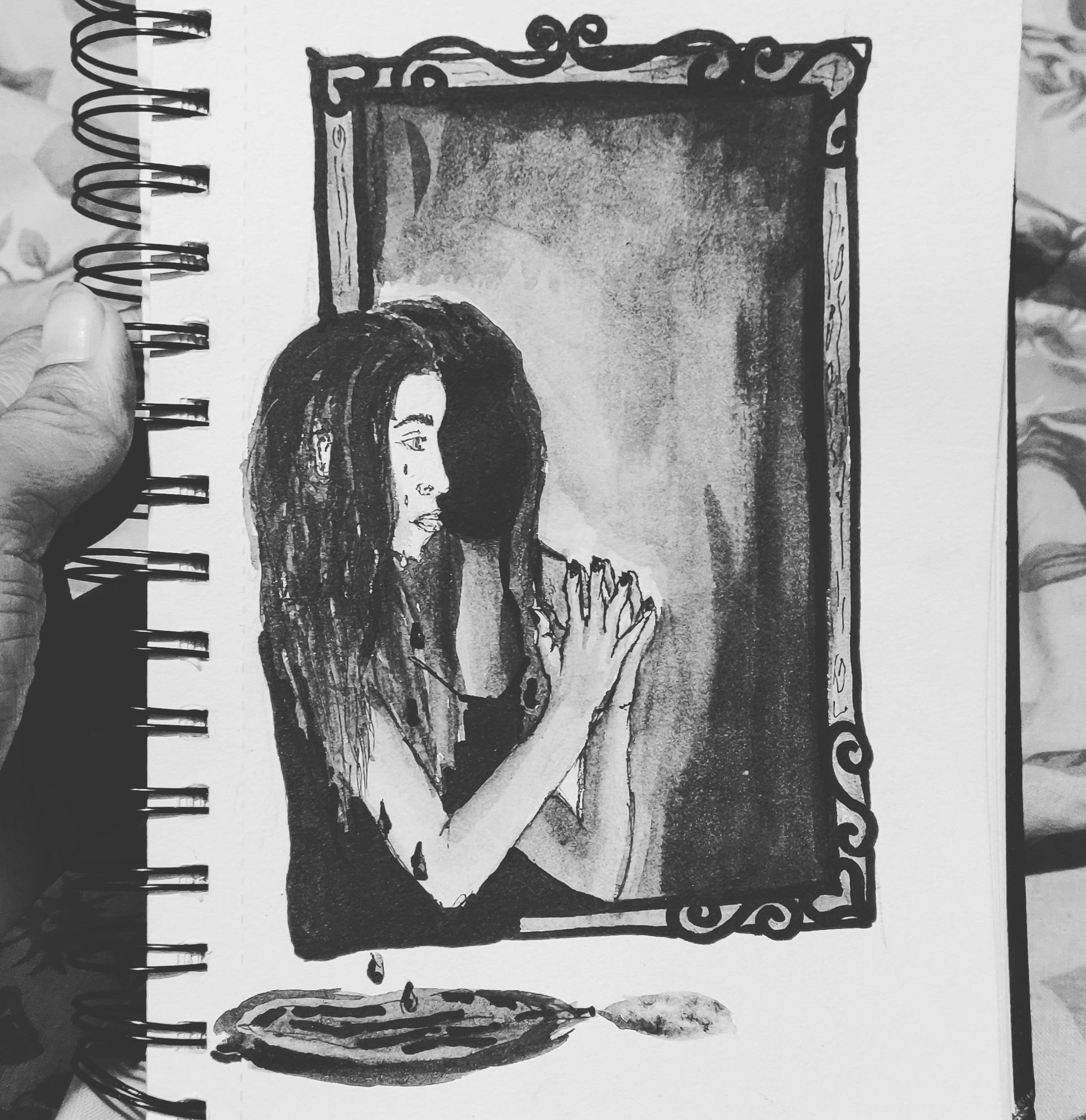 ArtStation - Poison- inktober 2018 day 1