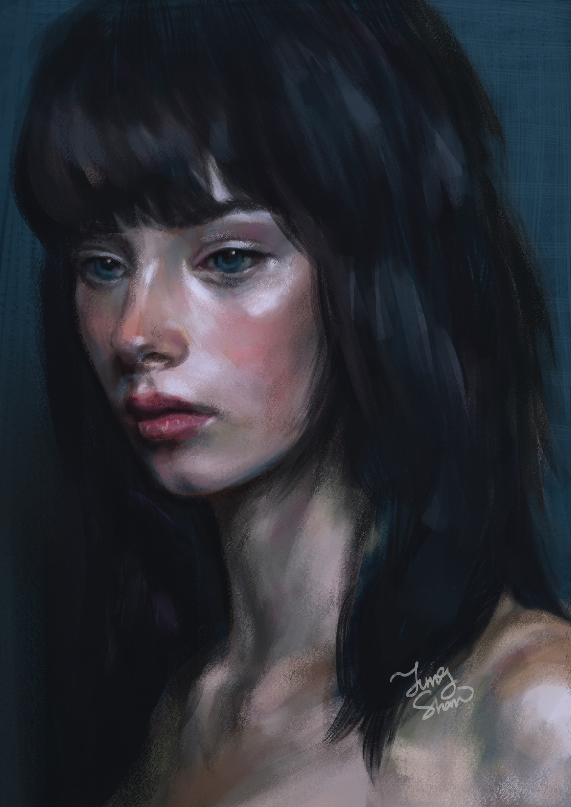ArtStation - = portrait Study 027