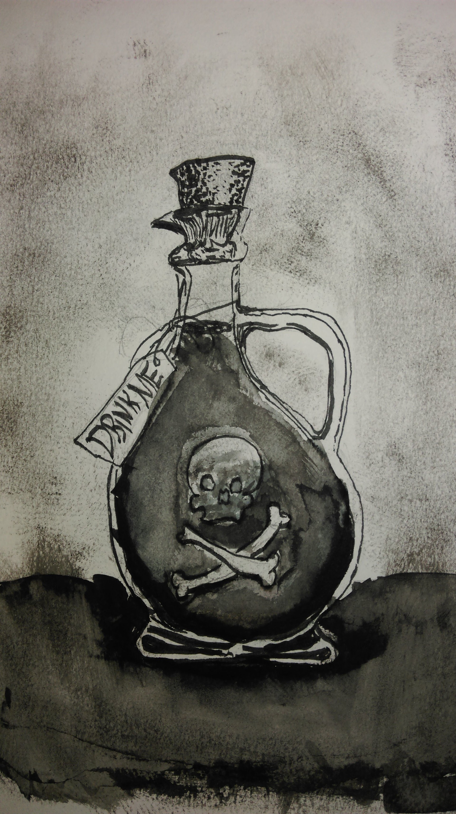 ArtStation - First ever Inktober (2018) - poisonous