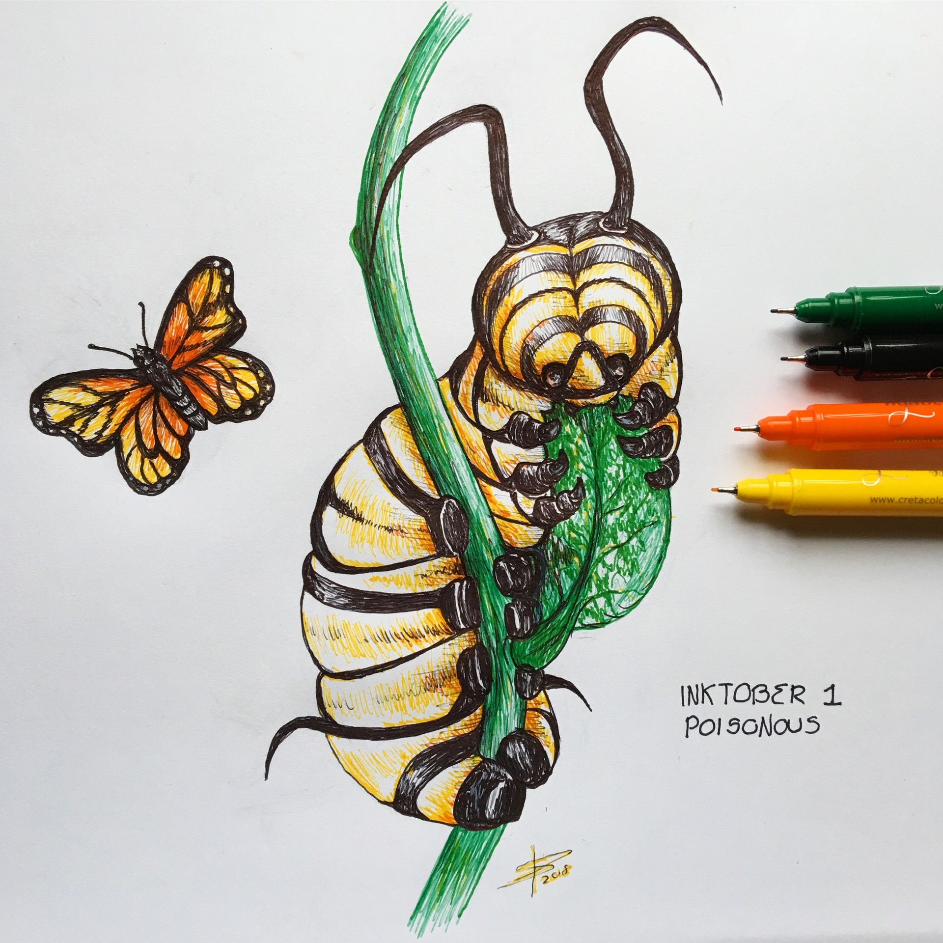 ArtStation - Inktober Prompt 1: Poisonous