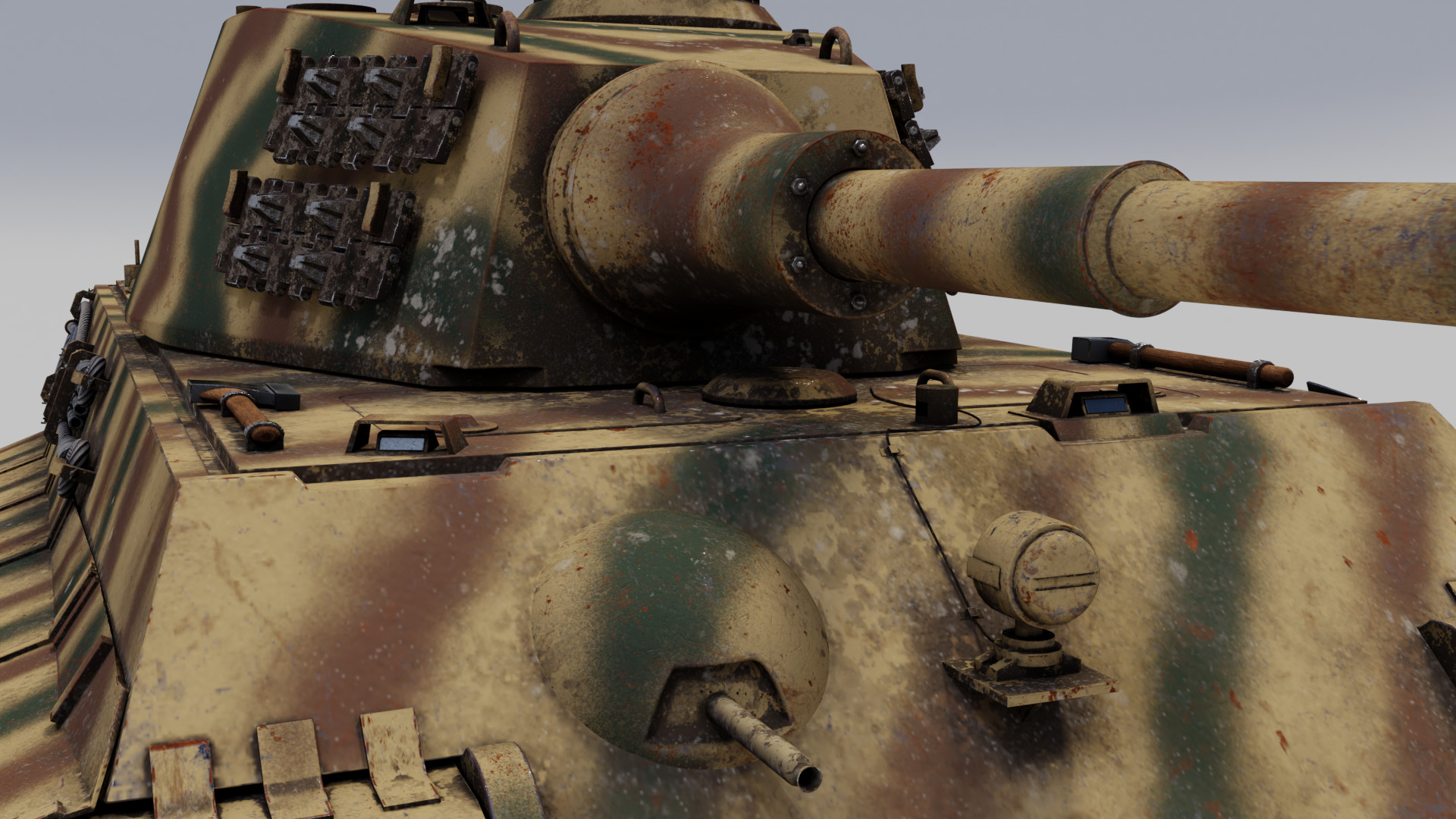 Stephan Deutsch - Tiger 2 tank (henschel turret) - WIP