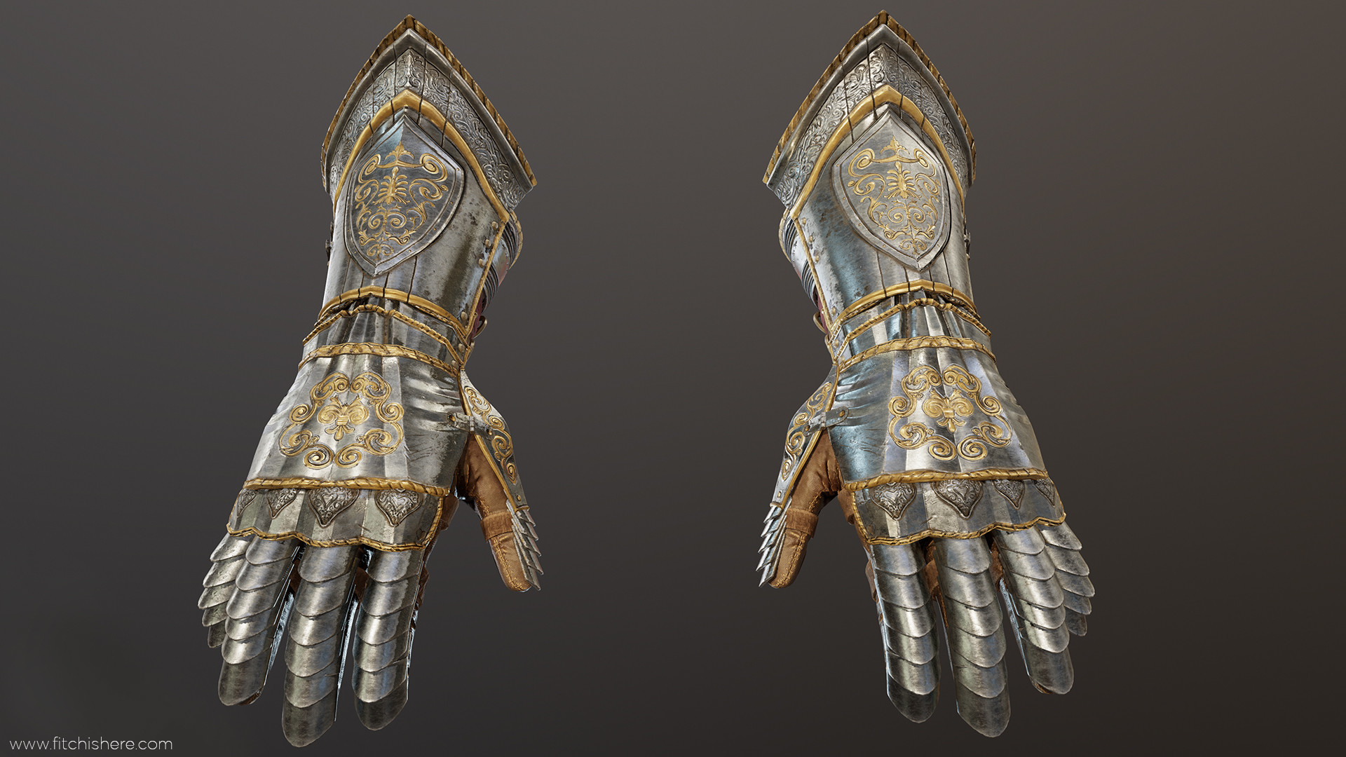 FitchIsHere - Eric J Fitch's 3D Art Portfolio - Gauntlets