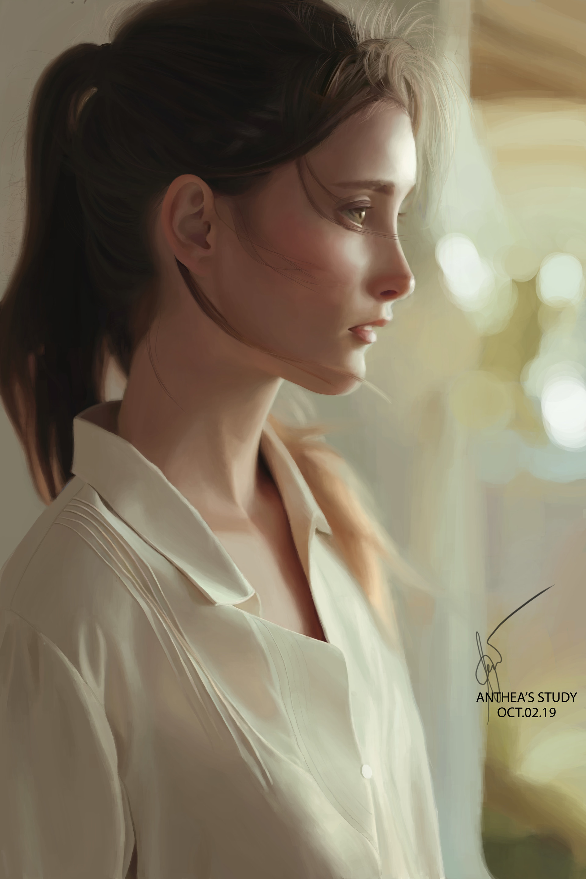 ArtStation - Portrait Study - Sunlight