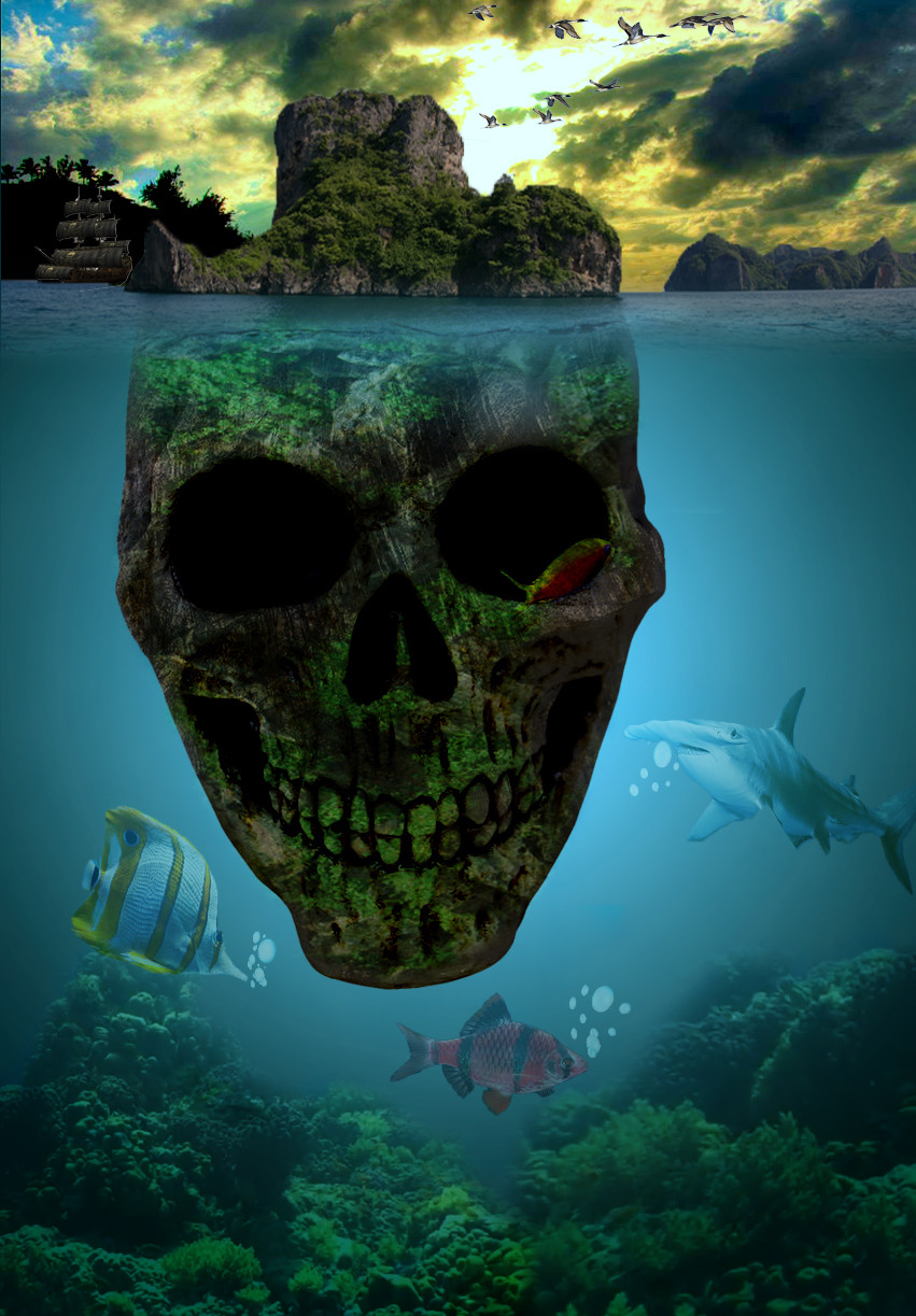 ArtStation - Skull island