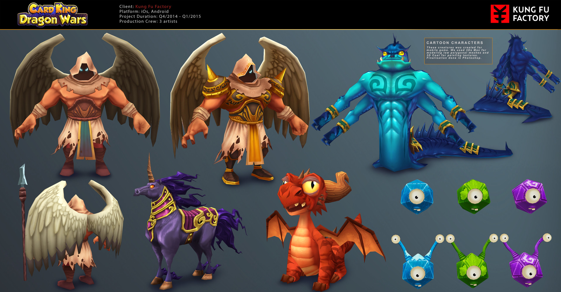 ArtStation - Card King: Dragon Wars