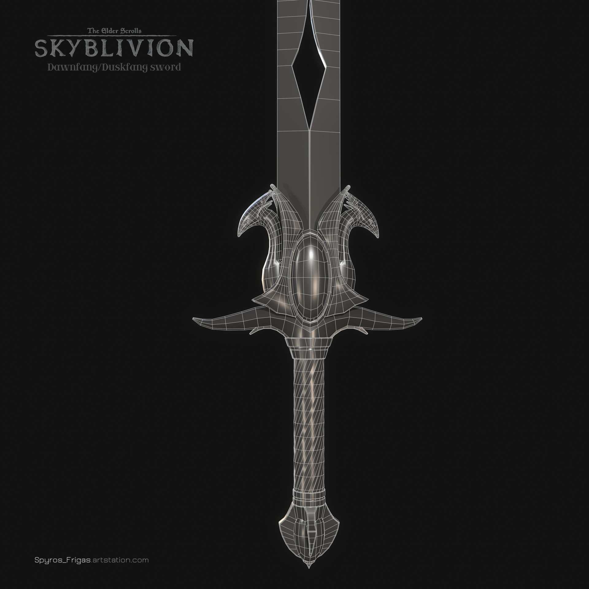Spyros Frigas - Dawnfang / Duskfang sword