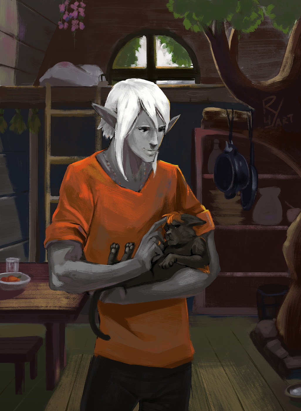 ArtStation - Cursed friend