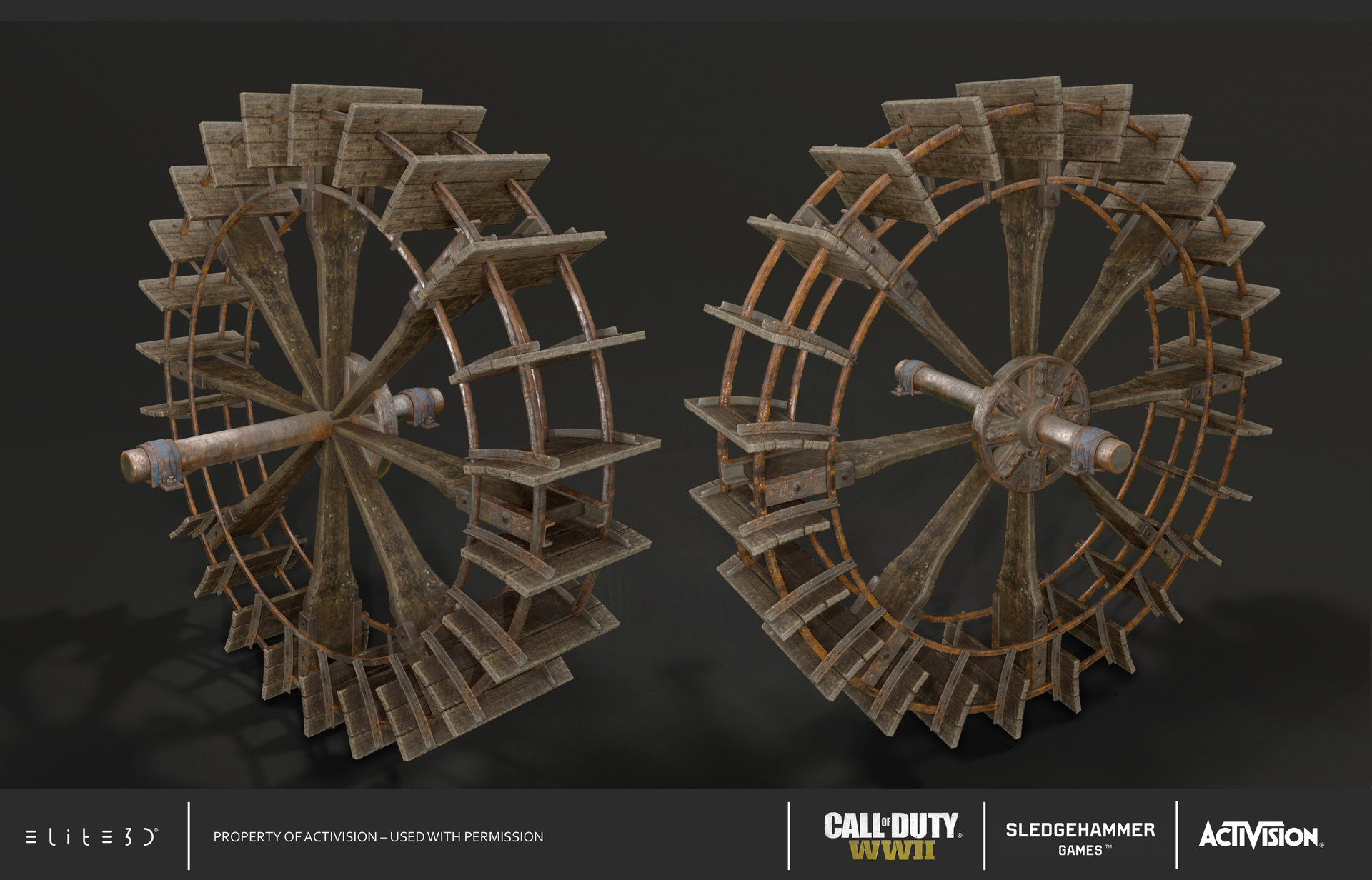 Héctor Teruel Subirá - Call of Duty: World War II - Props