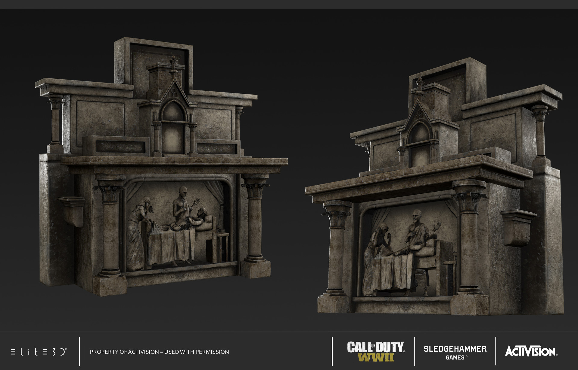 Fernando Moral - Call of Duty: World War II - Church Altar