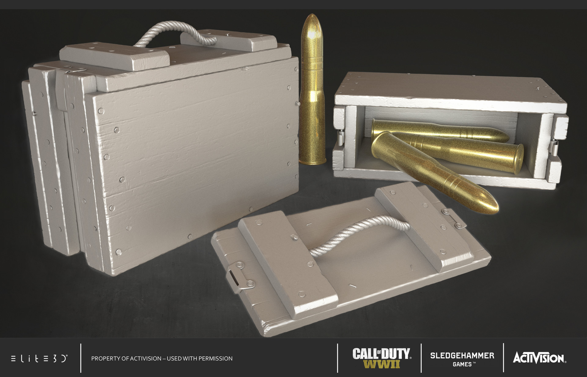 Justin Green - Call of Duty: World War II - Ach Usa Antitank Gun Ammo ...