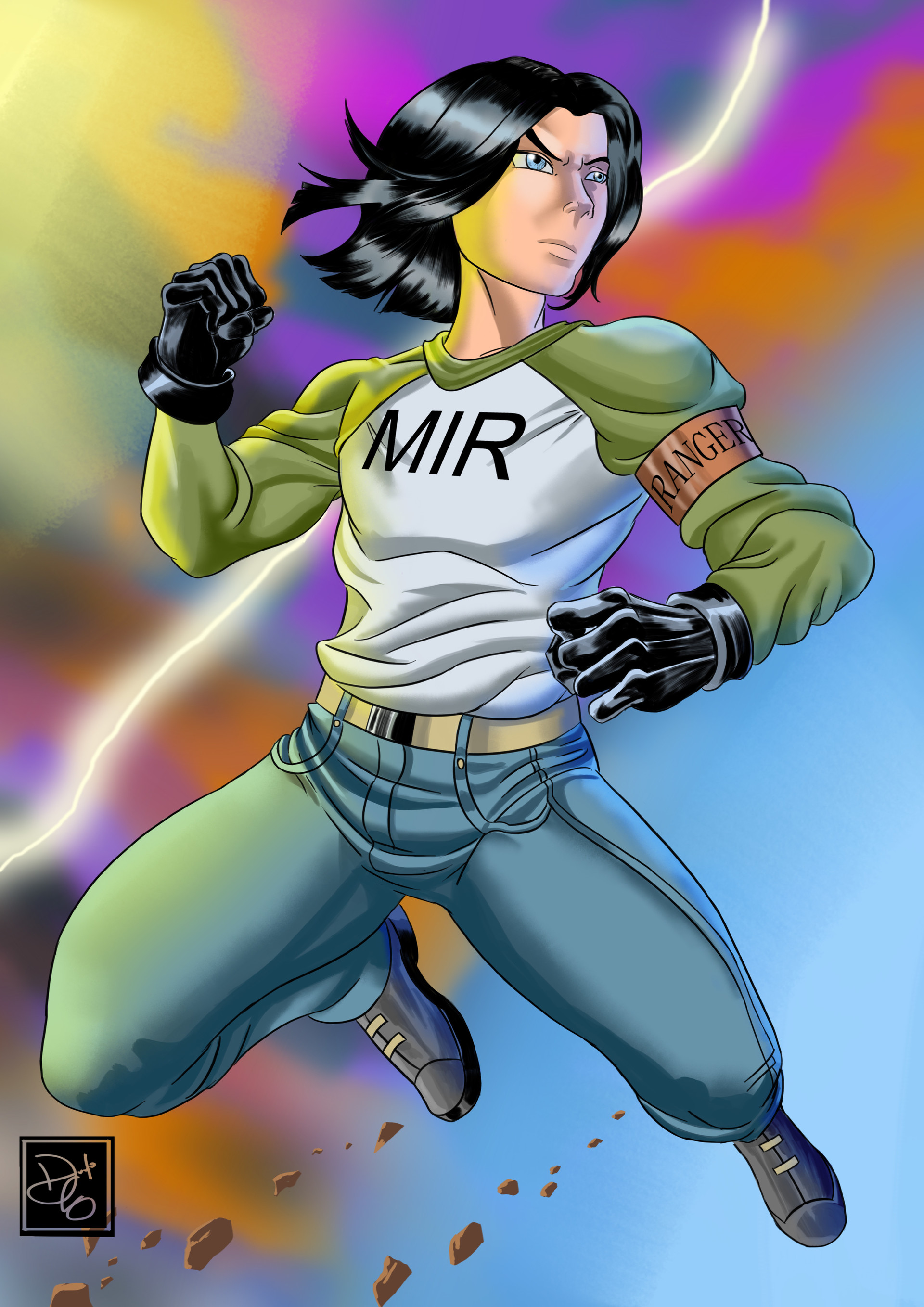 ArtStation - Fan arte androide 17