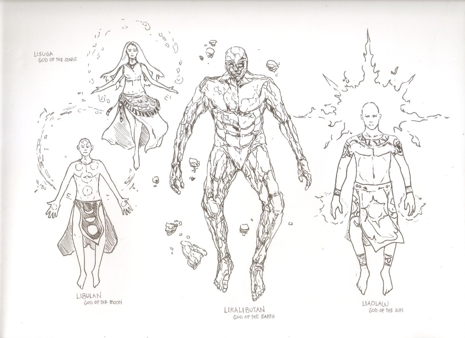 Alfred Ismael Galaroza - Third Generation Visayan Gods