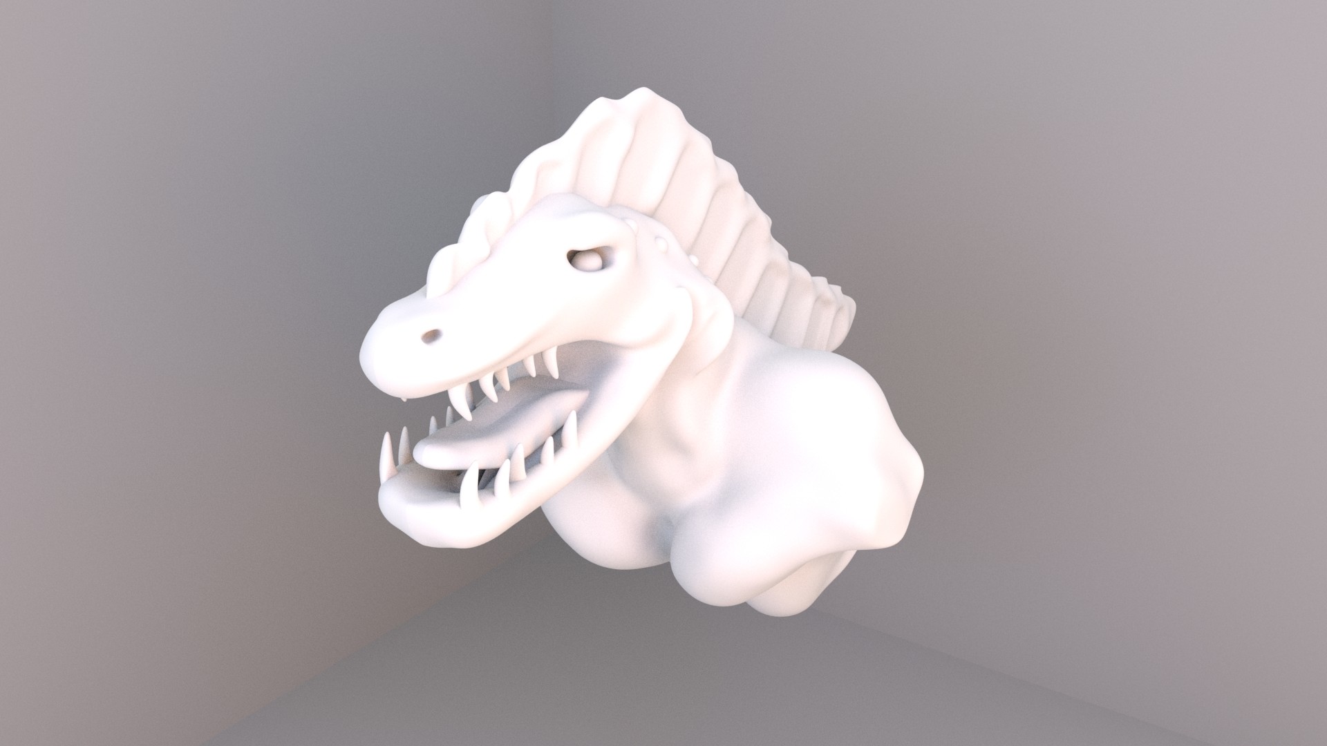 ArtStation - ZBrush monster torso