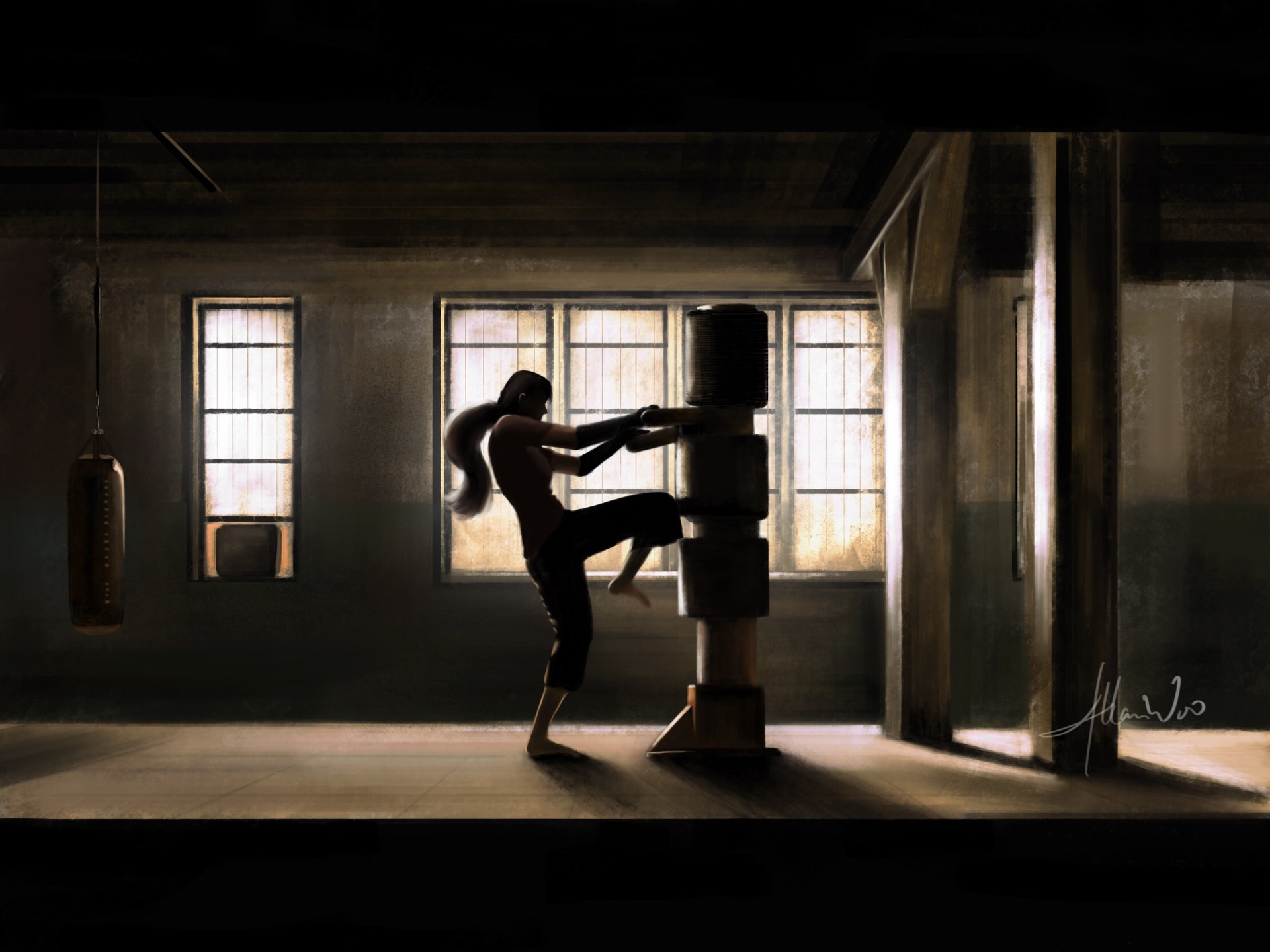 ArtStation - Dojo Training