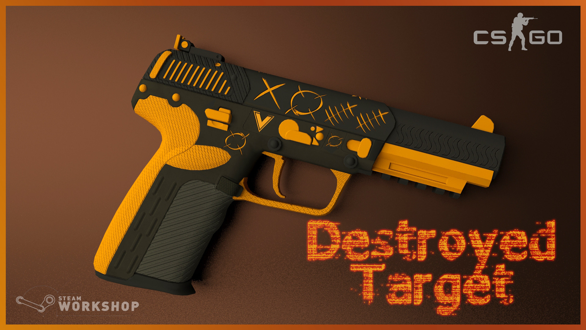 ArtStation - Five-seven | Destroyed target