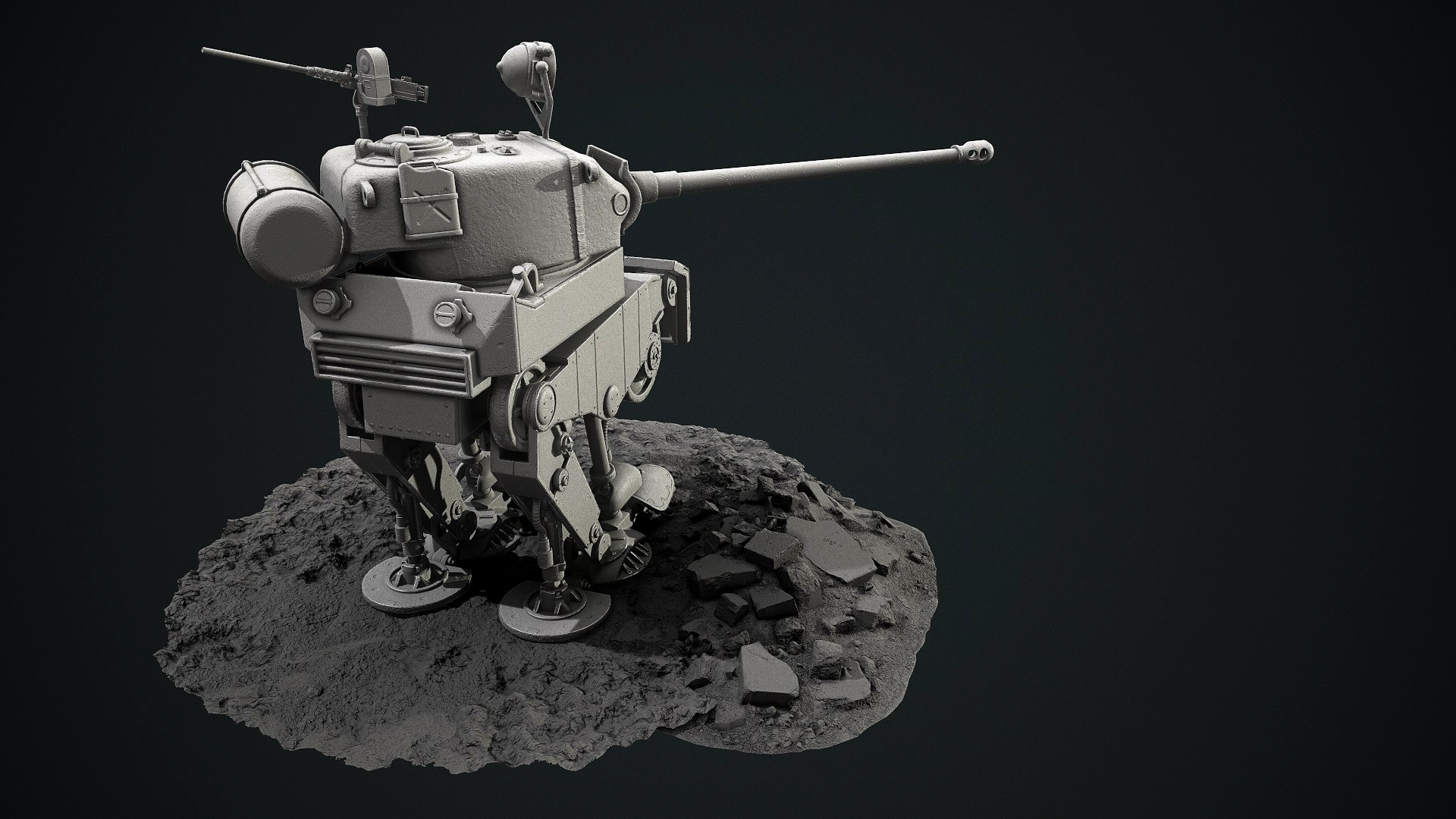 Joel Dabrosin - Mech - Dust Tactics Pounder