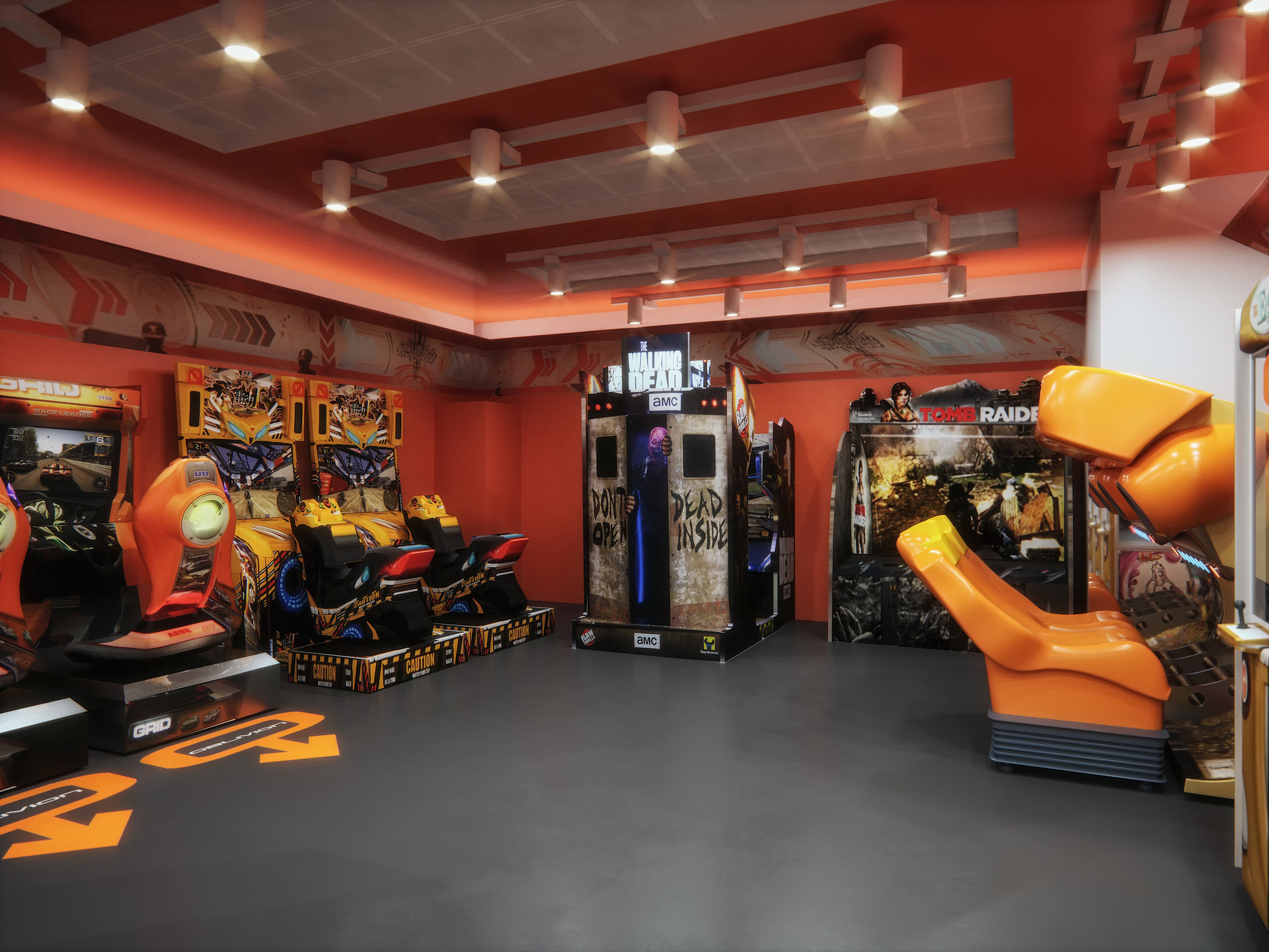 ArtStation - Gardaland Italy Oblivion Arcade